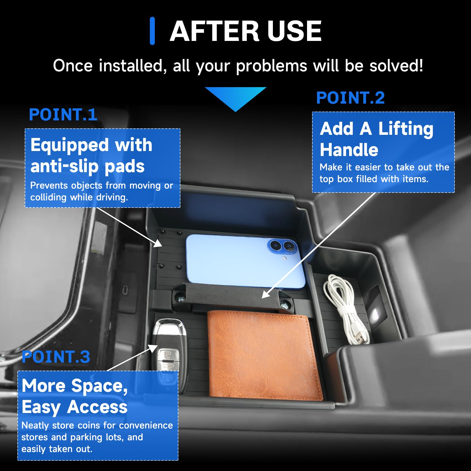 Snapklik.com : For 2024 2025 Silverado EV/Sierra EV Center Console ...