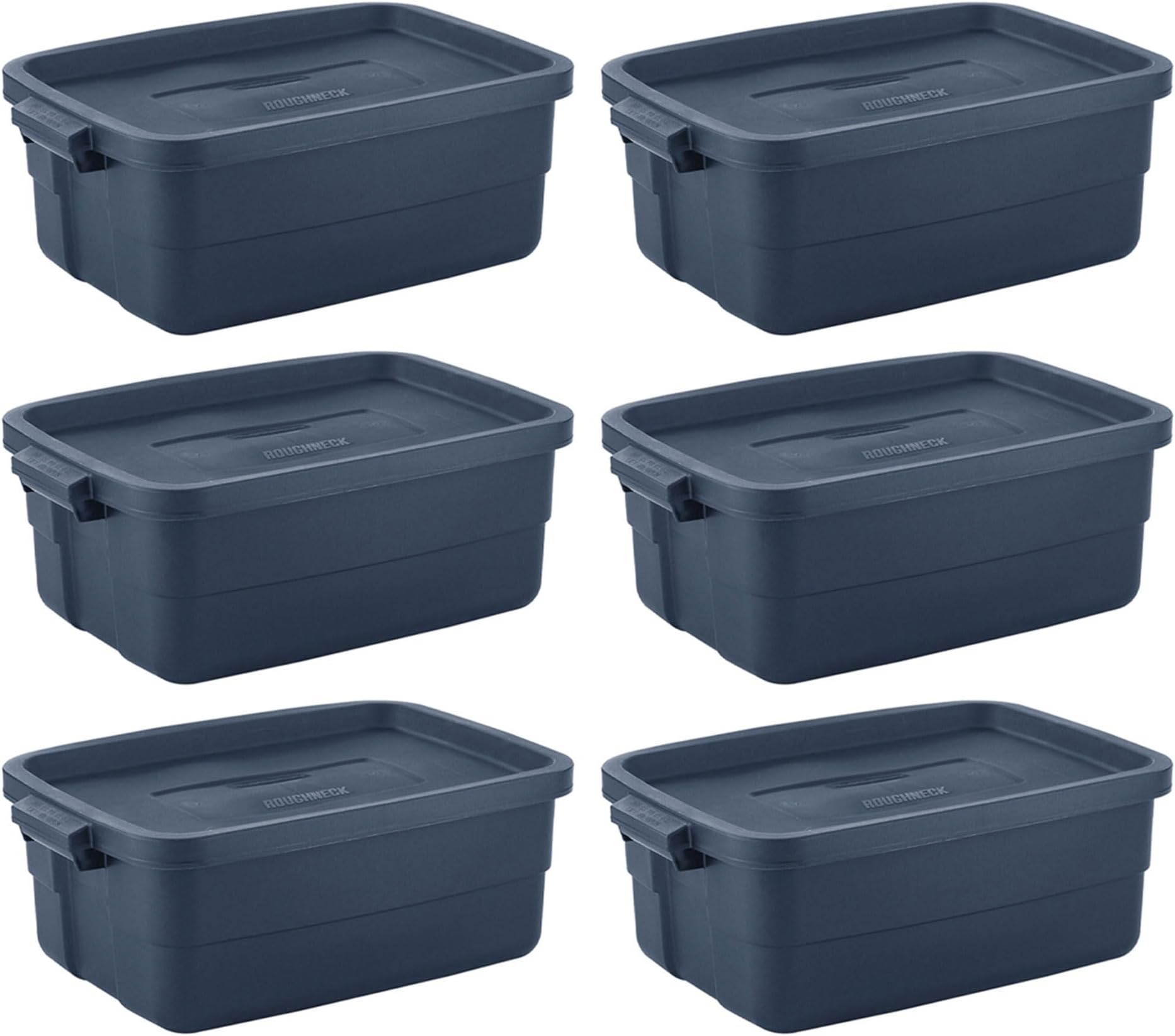 Amazon.com - Rubbermaid Roughneck Storage Totes 50 Gal, Large Durable ...