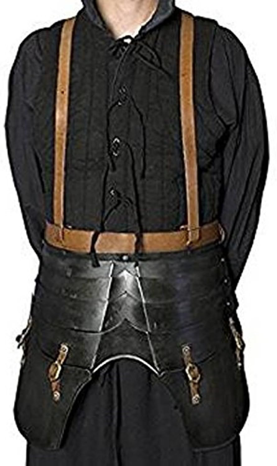 Amazon.com: Armor Epic Dark Faulds and Tassets - LARP Medieval Armor ...