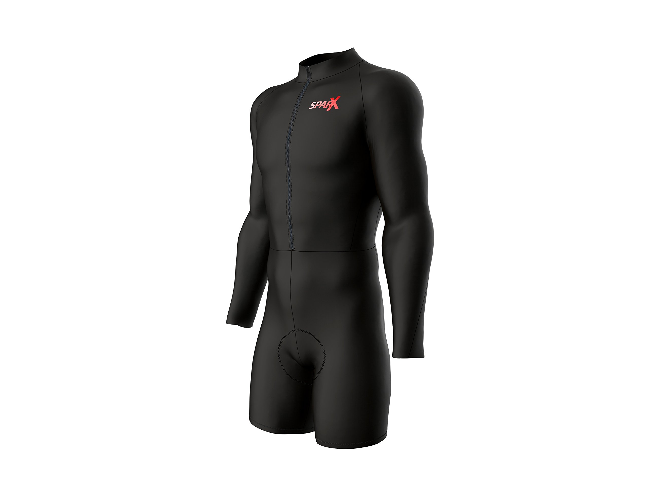 Snapklik.com : Sparx Long Sleeve Cycling Skinsuit Pro Team Bicycle Suit ...