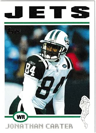 Jonathan Carter 2004 Topps Football Card #84 - New York Jets at Amazon ...