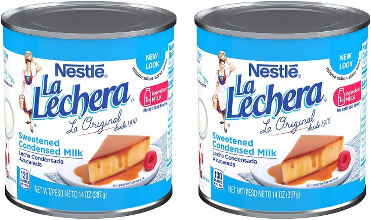 Nestle Sweetened Condensed Milk, (2 Pack, Total of 28oz) : Amazon.co.uk ...