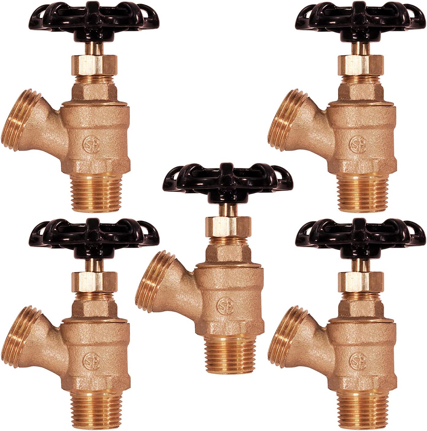 Amazon.com: Midline Valve 6834-5 Boiler Drain Valve with Stuffing Box 1 ...