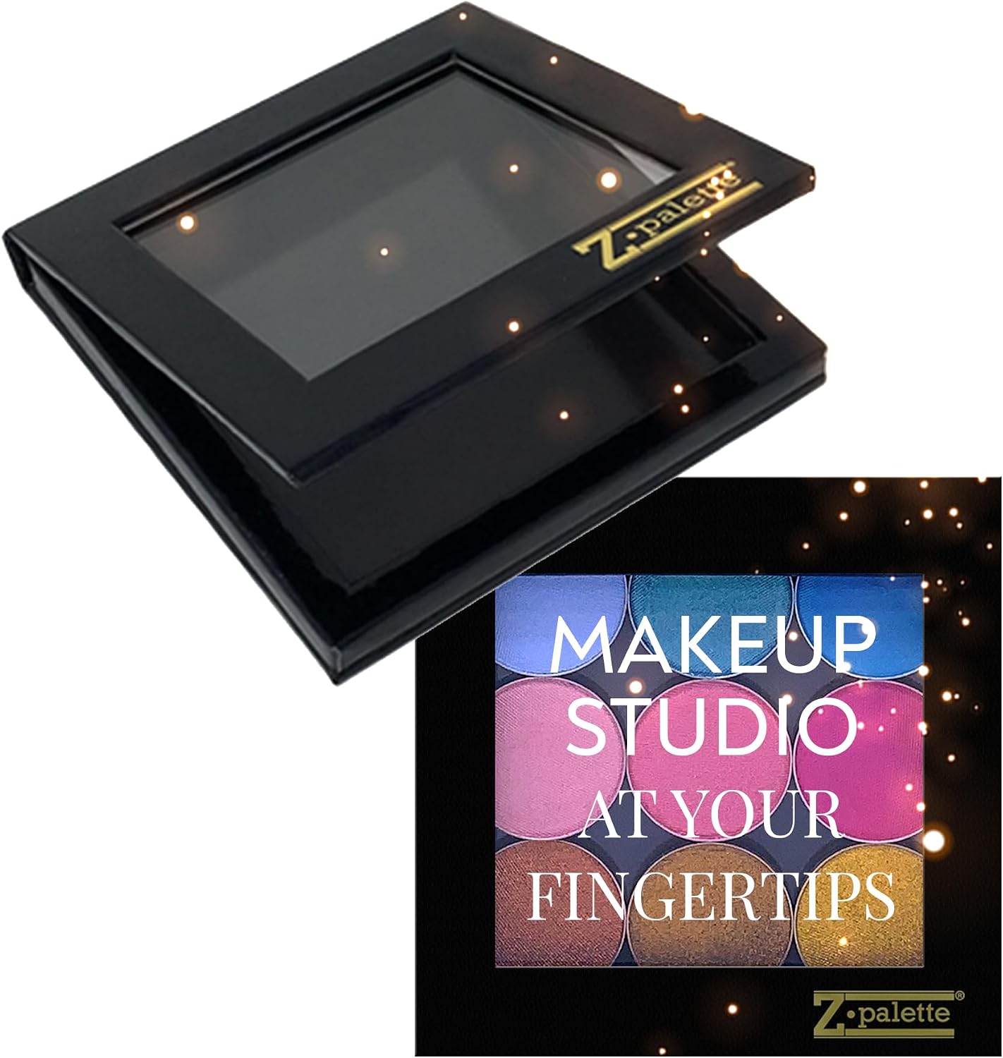 Z Palette Small Black Makeup Palette : Amazon.co.uk: Beauty