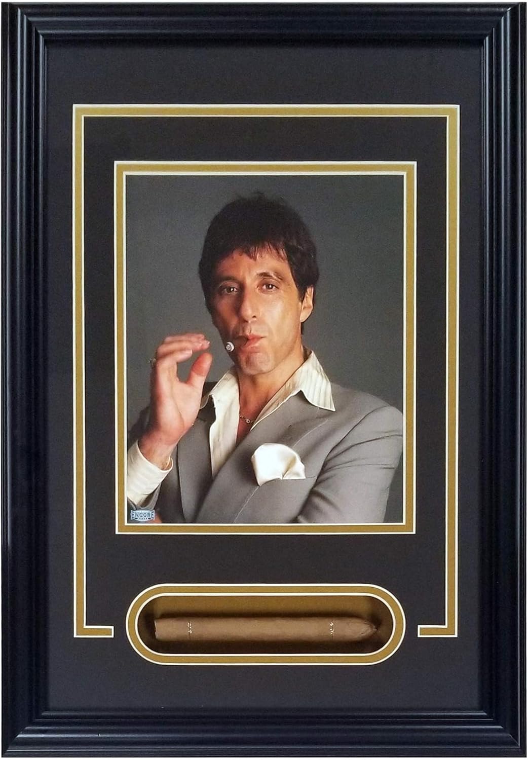 Amazon.com - Encore Scarface Al Pacino 12 Cigar Shadow Box Frame