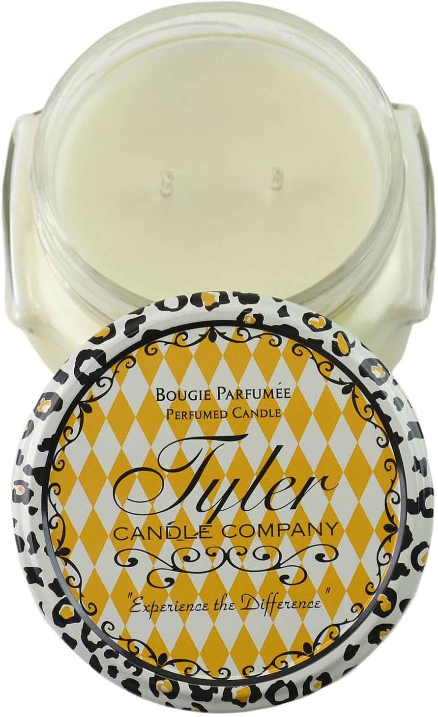 Amazon.com: Tyler Glass Jar Candle - 22 oz Long Burning Scented Candle ...
