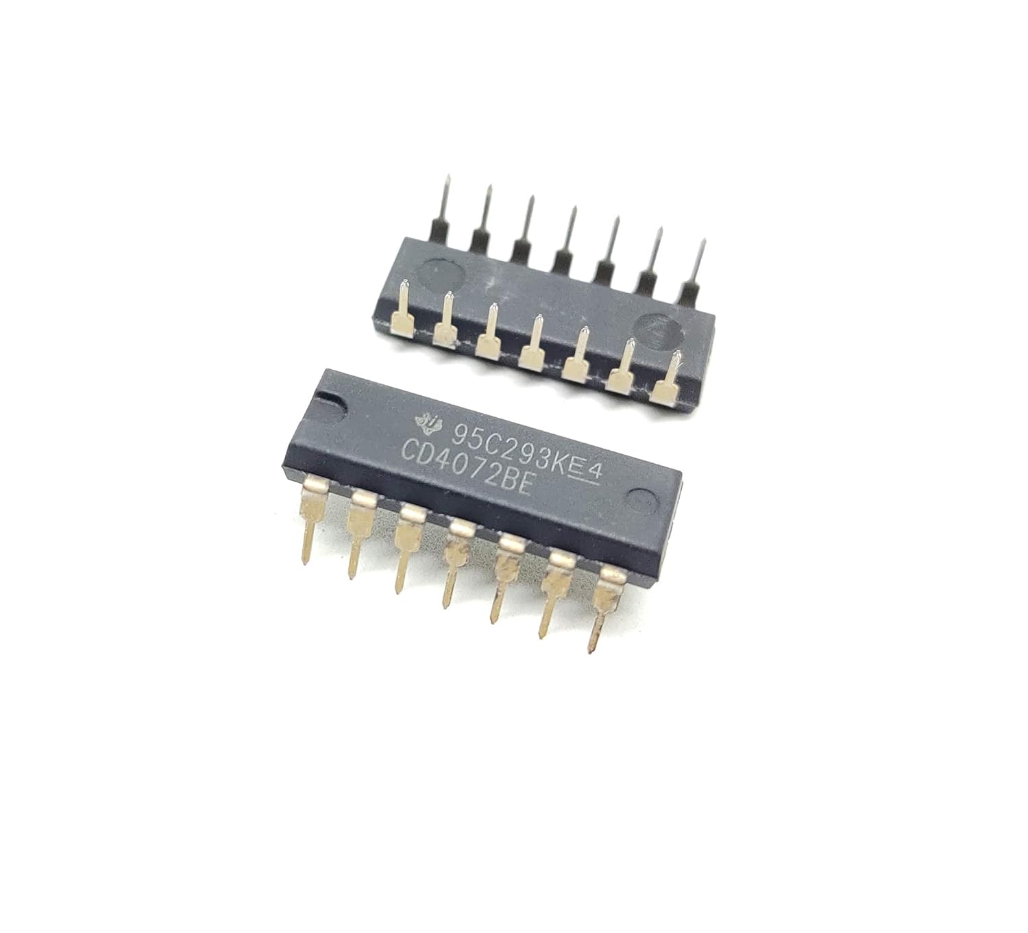 INVENTO 2Pcs CD4072BE 4072 IC Logic Gate IC OR Gate, CD4072, 4 Input, 6 ...