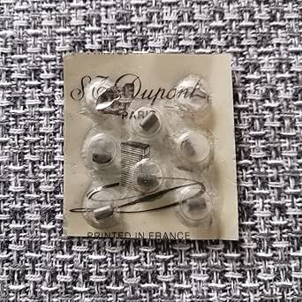 Amazon.co.jp: S.T. Dupon デュポン ライター 専用フリント 石(発石) グレー6粒 : ファッション