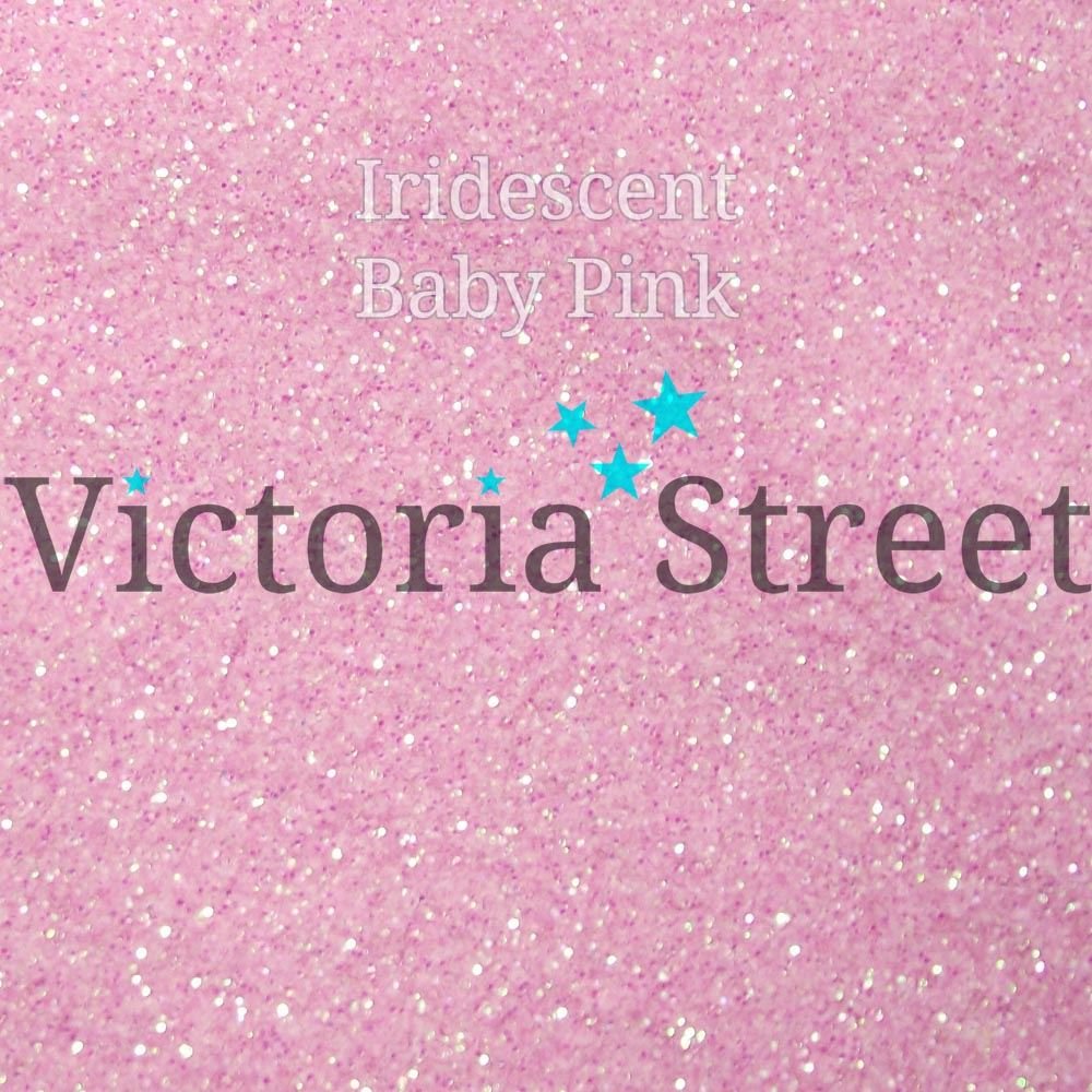 Victoria Street Glitter - Iridescent Baby Pink - Fine 0.008" / 0.2mm ...