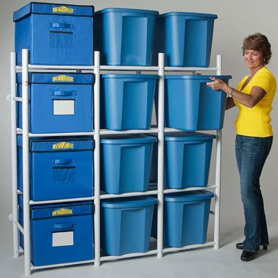Amazon.com: Bin Warehouse Storage Systems 12 Compact Shelving system ...