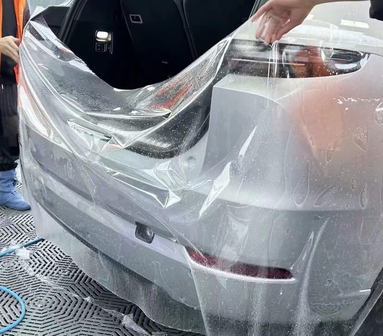 Amazon.com: TPU PPF Car Paint Protection Film, (5 Feet x 16.6 Feet) Clear Premium Multi Car Roll ...