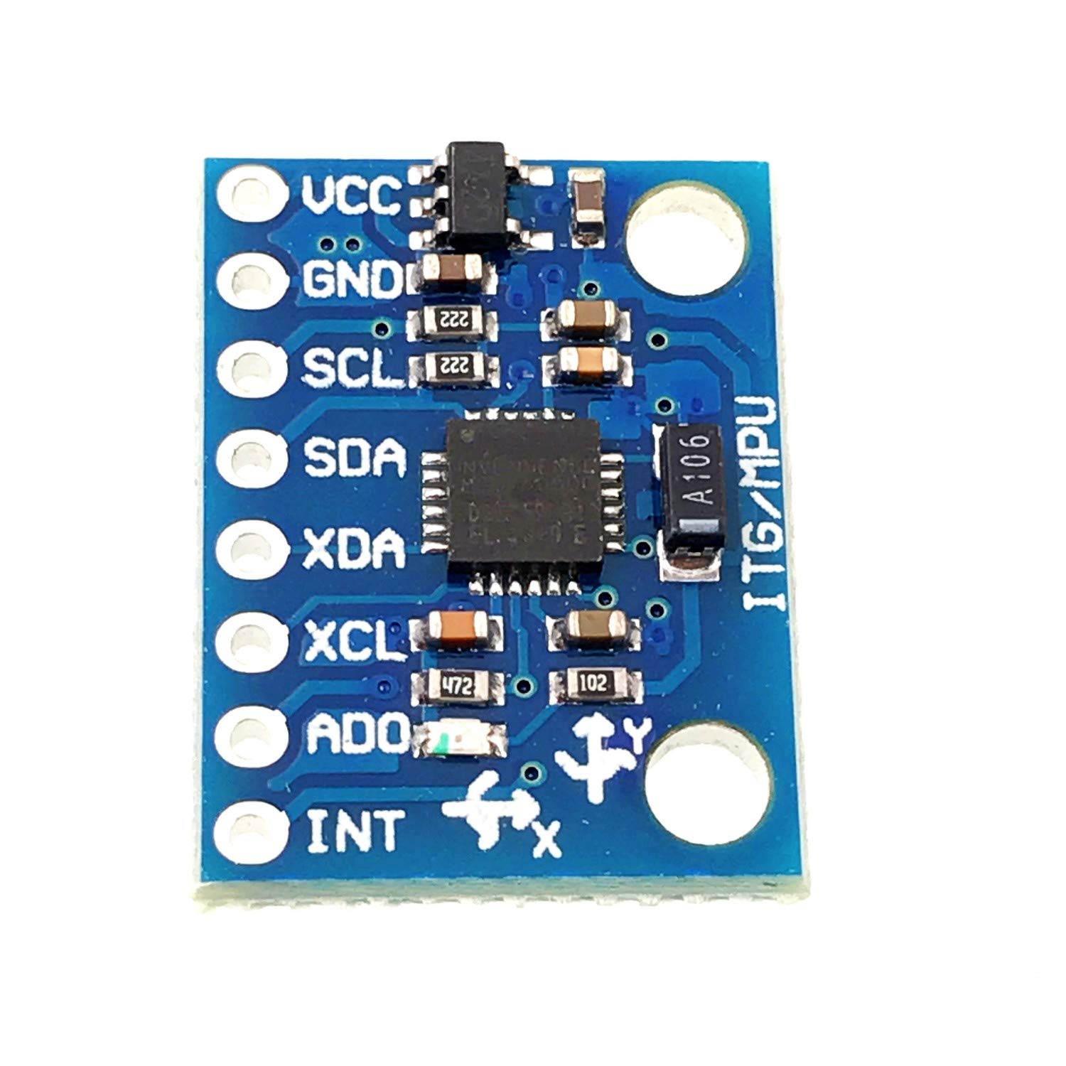 Jzk 4 X Gy 521 Mpu 6050 6dof Module 3 Axis Gyroscope 3 Axis Accelerometer For Raspberry Pi And