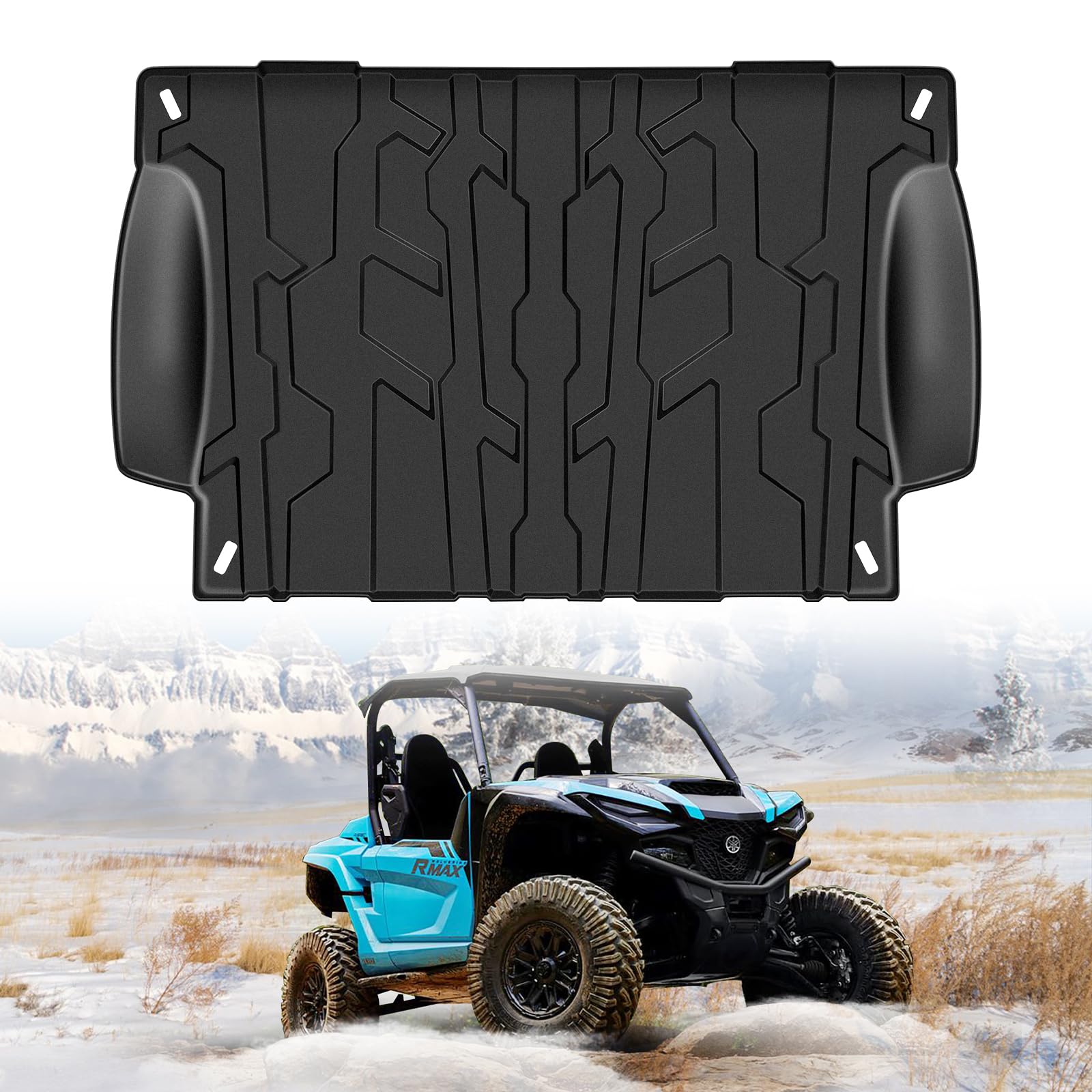 Amazon.com: CPOWACE TPE Bed Mat Liner Compatible with 2021-2024 Yamaha ...