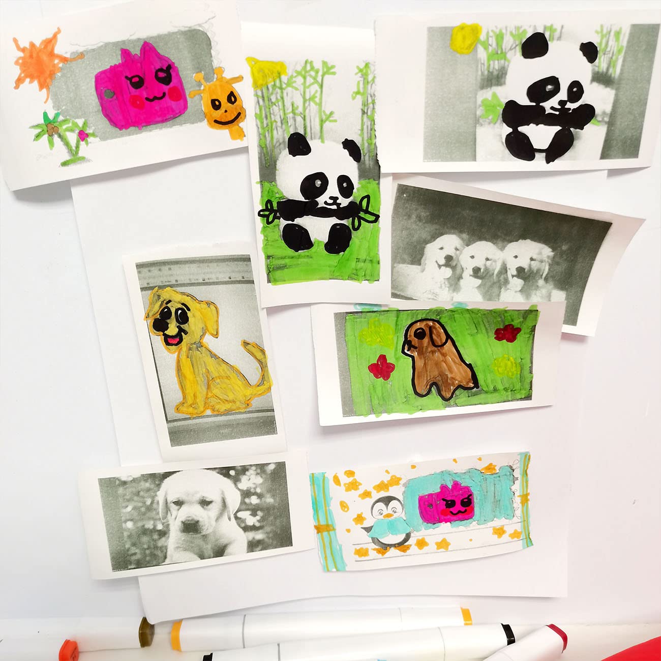 Ushining Camera Paper Camera Instant Print Instant Camera Printers ...