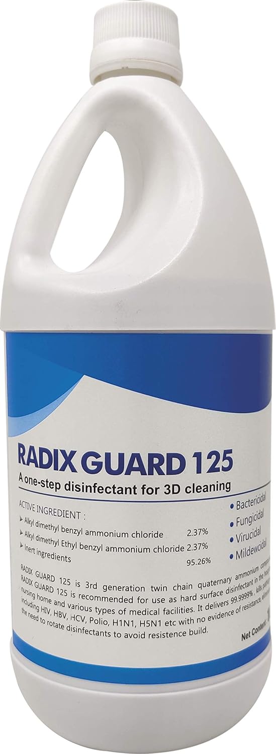 RADIX GUARD 125 : Drug Department approved Surface disinfectant | CDC & EPA approved formulation ...