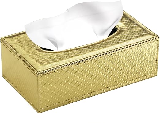 Amazon.com: Small Tissue Box Cove Rectangular for Kleenex Flat Facial ...