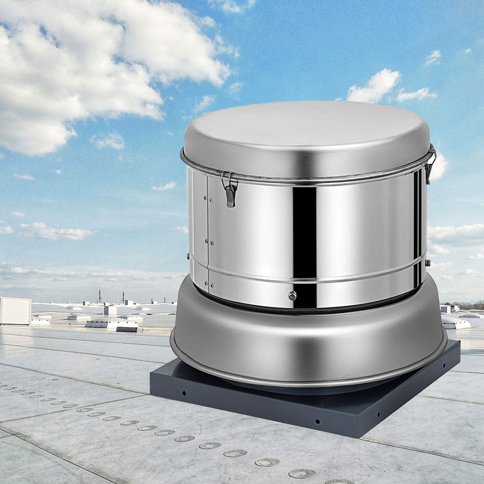 VEVOR 2400 CFM Roof Fan Up-blast Restaurant Exhaust Fan High Speed ...