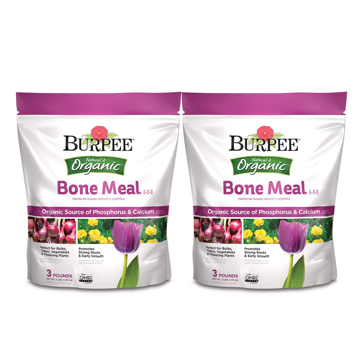 Amazon.com: Burpee 99822 Organic Bone Meal Fertilizer, 2 Pack