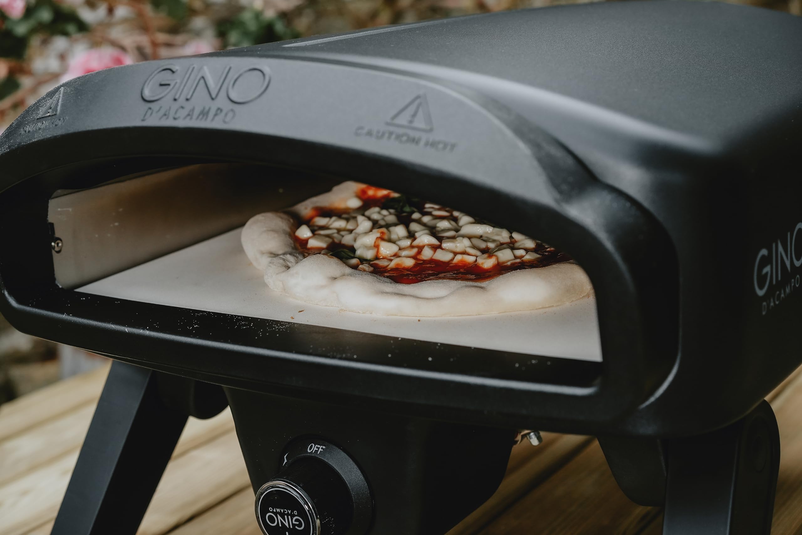 Gino D'Acampo 14" Gas Fired Pizza Oven - Modena with Built-In ...