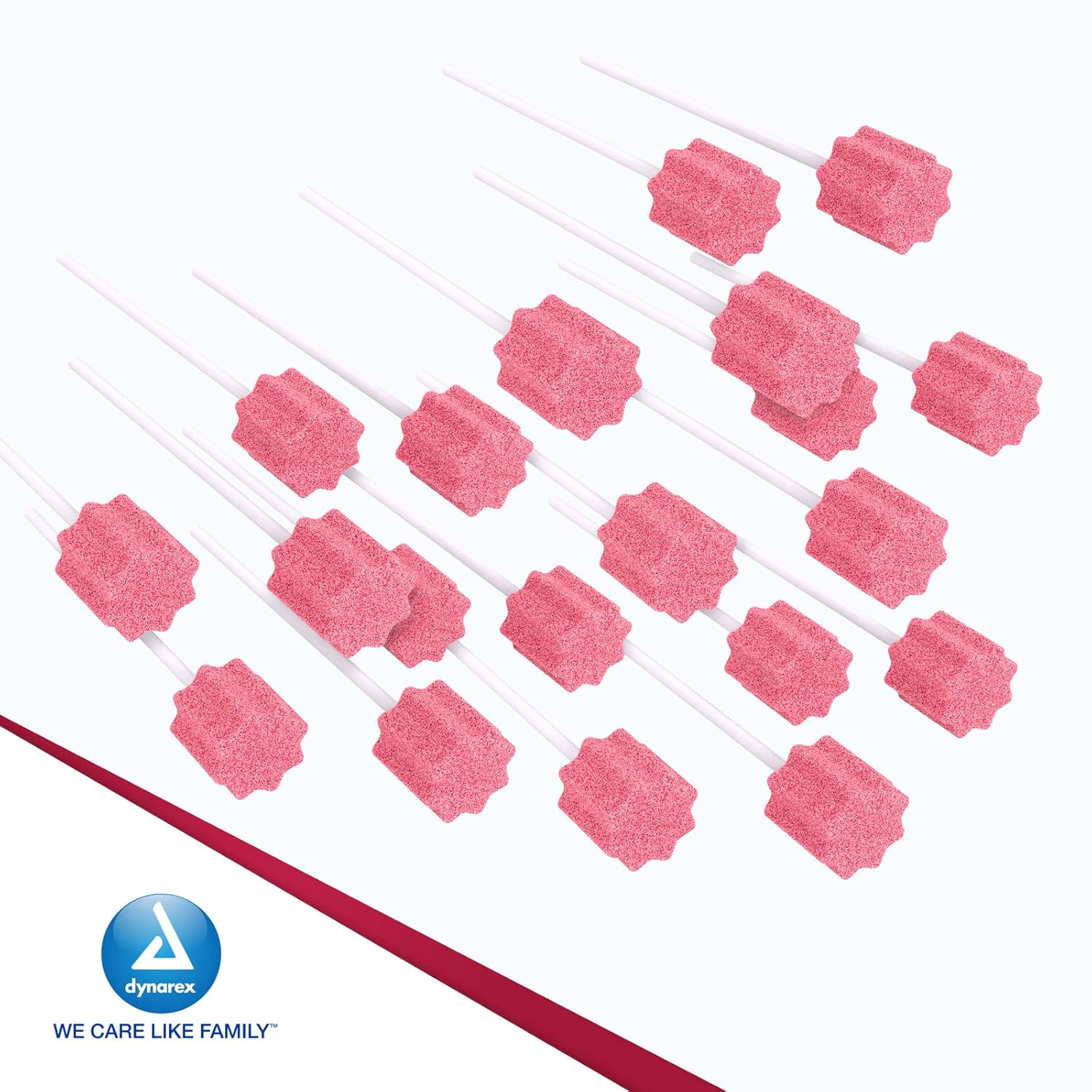 Dynarex Hisopos con sabor a dentifrica, hisopos de algodón de sabor ...