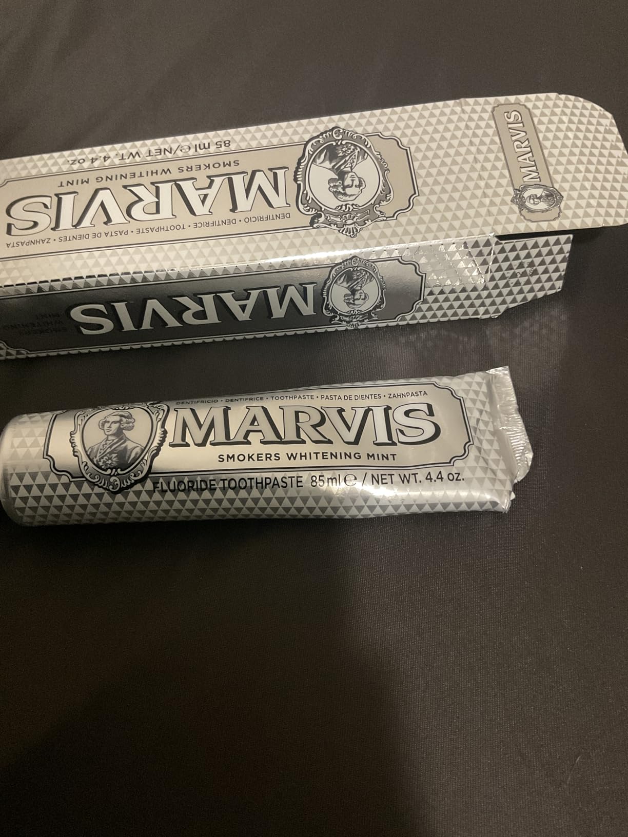 Marvis Smokers Whitening Mint Toothpaste 85 ml : Amazon.com.au: Health ...