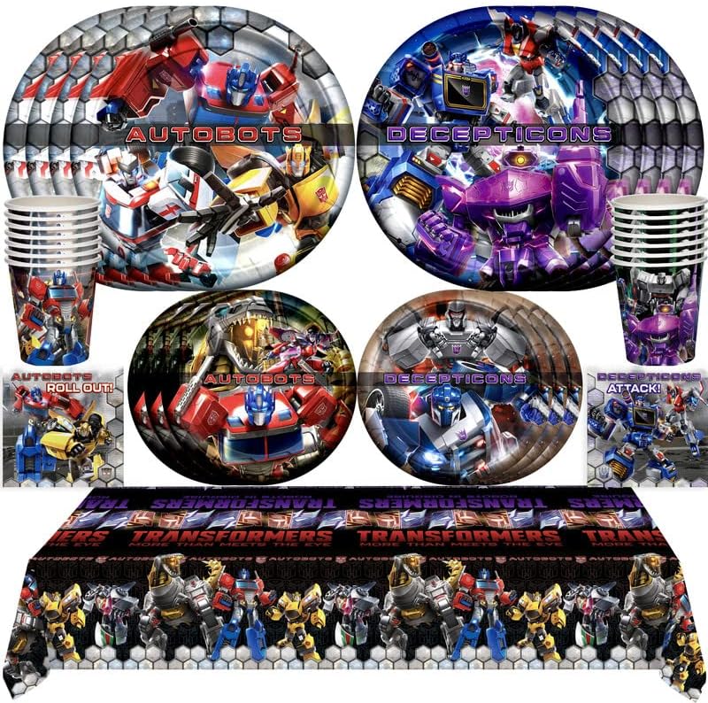 Amazon.com: Treasures Gifted Officially Licensed Transformers Party ...