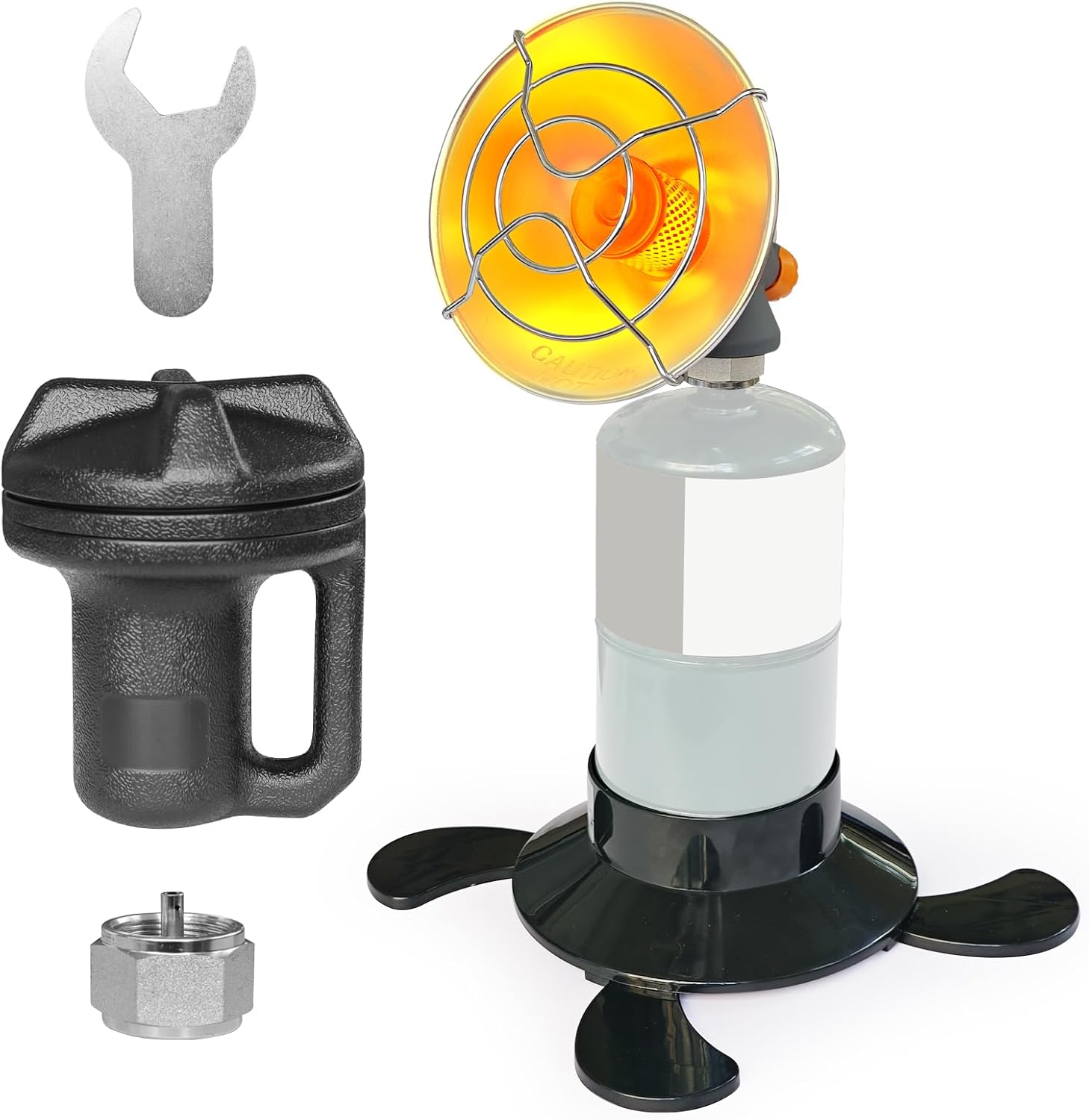 Amazon.com: Heater for Outdoor Portable Propane Heater 6500BTU with ...