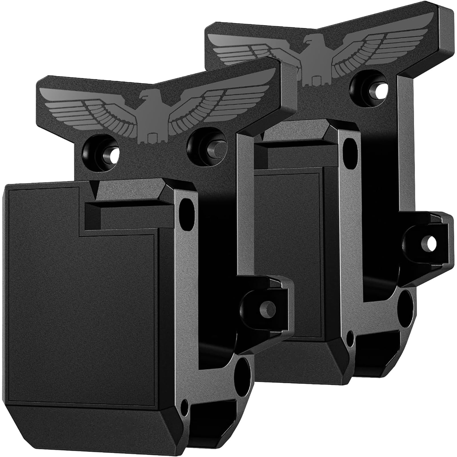 Snapklik.com : 2-pack AR15 Wall Mount For 223/5.56 Rifle+Magazine, AR ...