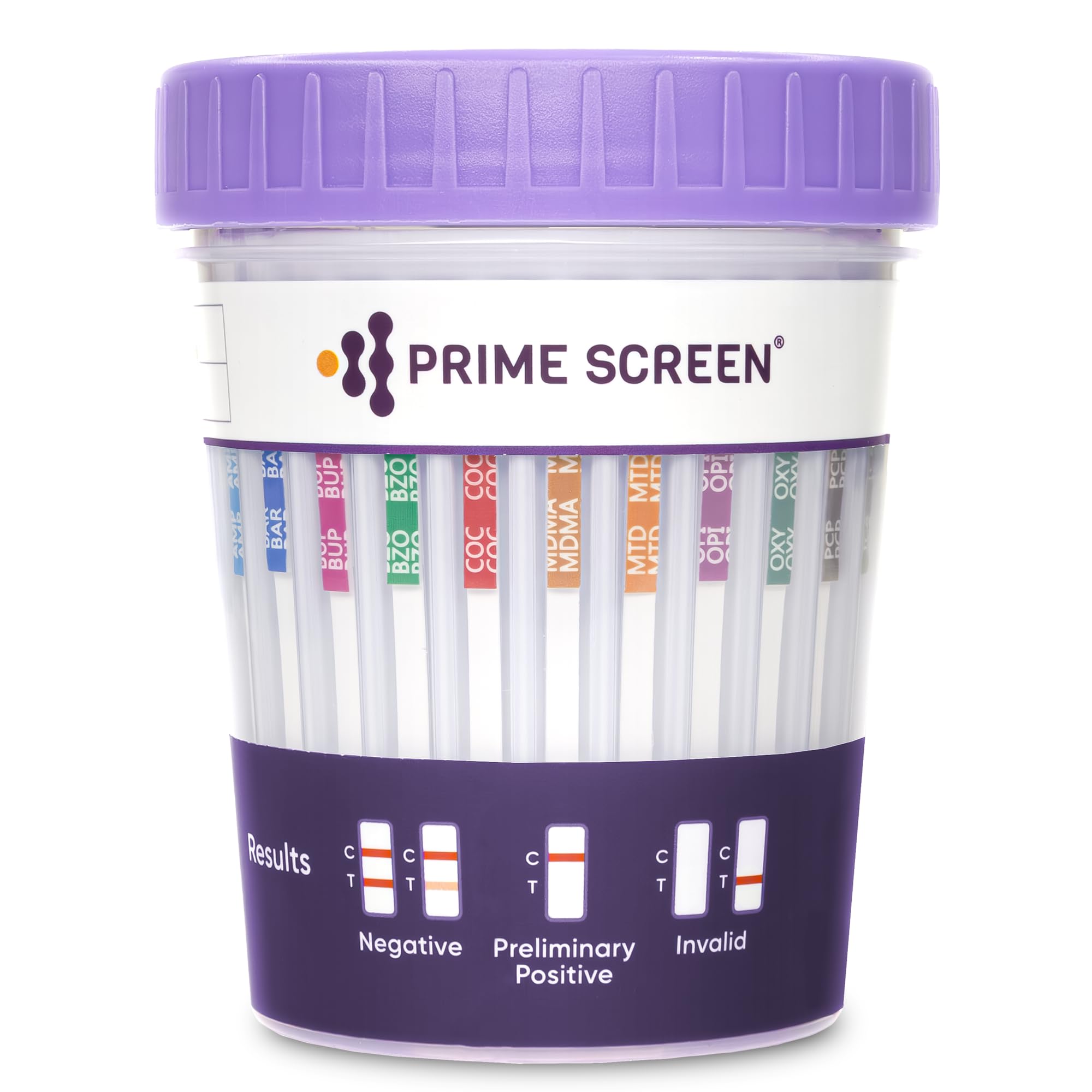 Amazon.com: Prime Screen Multi-Drug Test Cup 12 Panel Kit (AMP,BAR,BUP ...