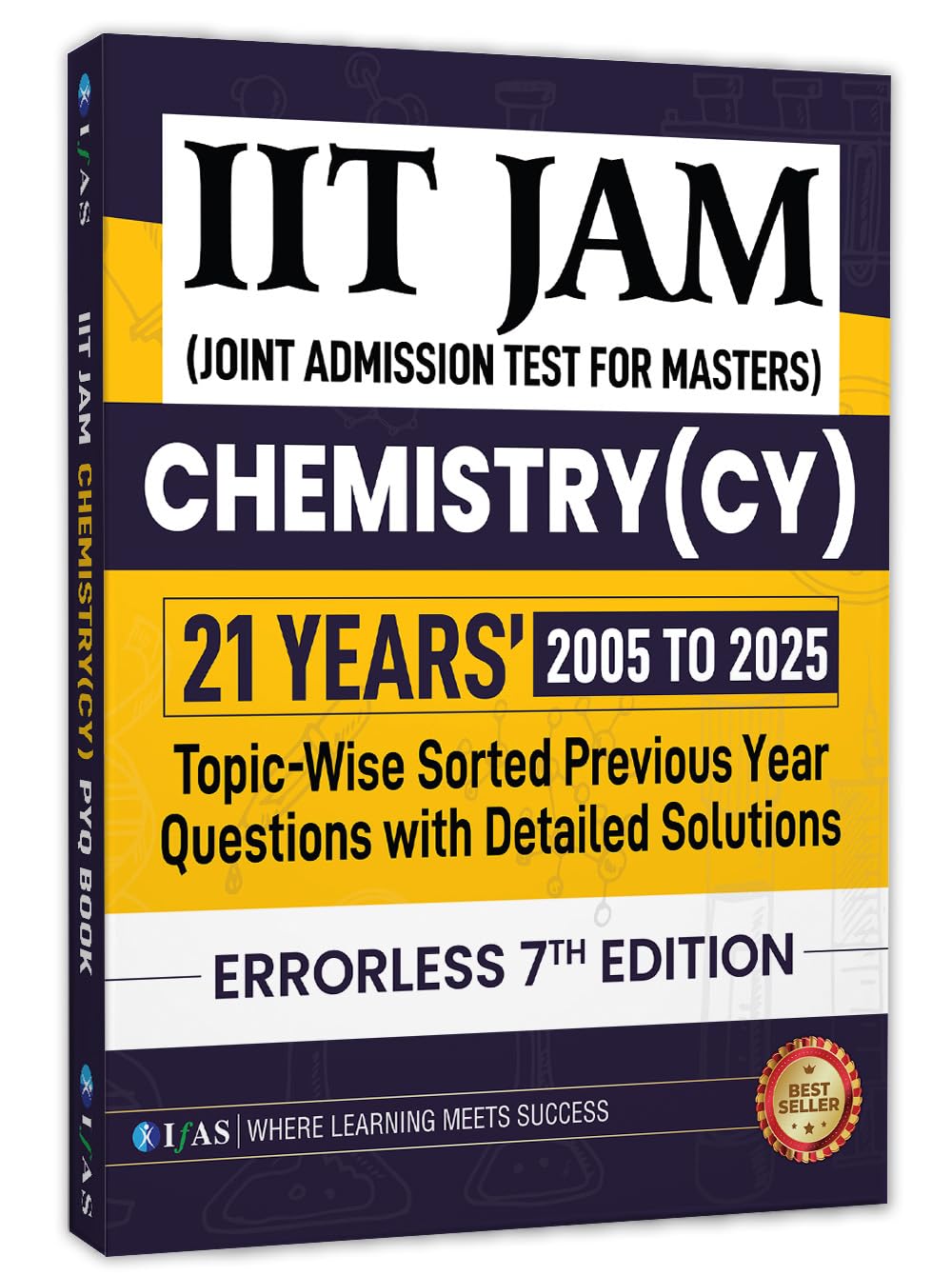 Buy IIT JAM Chemistry PYQ Book Previous Year Question Papers 2026 | With Detailed Solutions ...