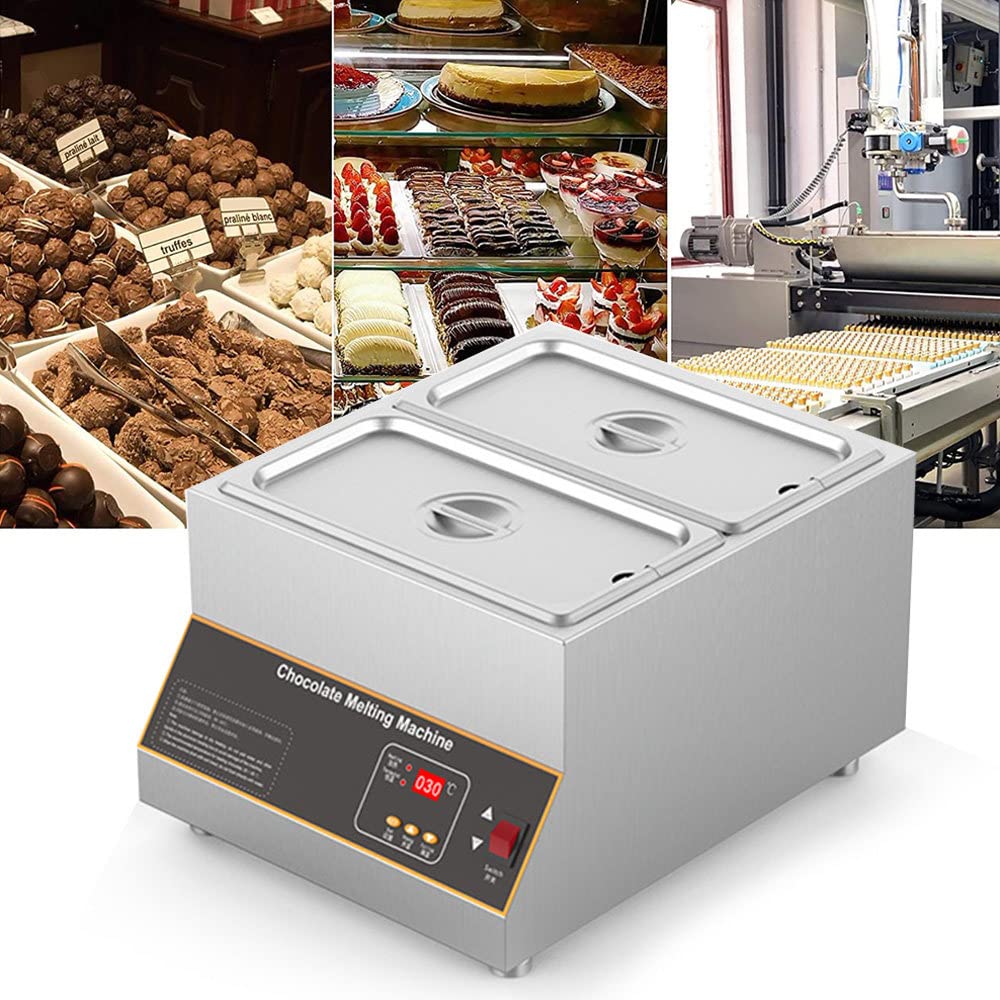 Chocolate Tempering Machine Commercial 12kg Capacity Chocolate Melting ...