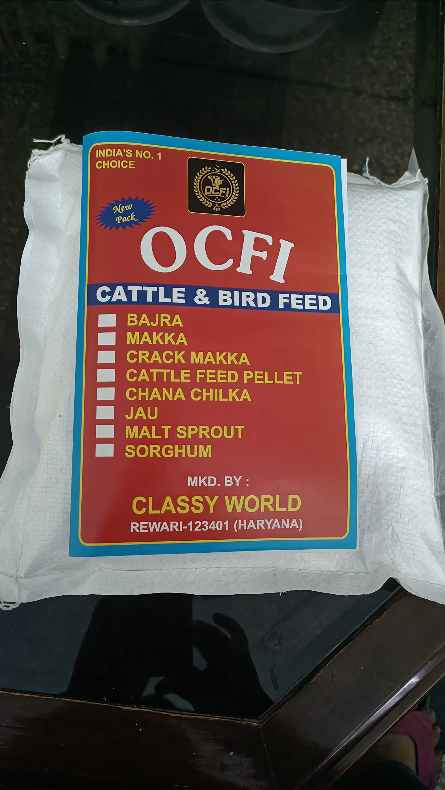 OCFI 9000 GRAM /9 kg Cow Buffalo Feed PELLETS/Pack 0F 9000 Grams ...