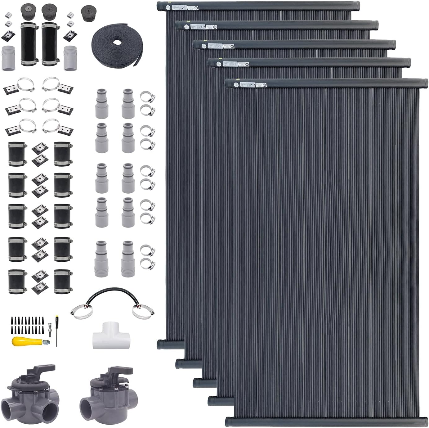 Amazon.com : SolarPoolSupply Triple Threat MAX Solar Pool Heating ...