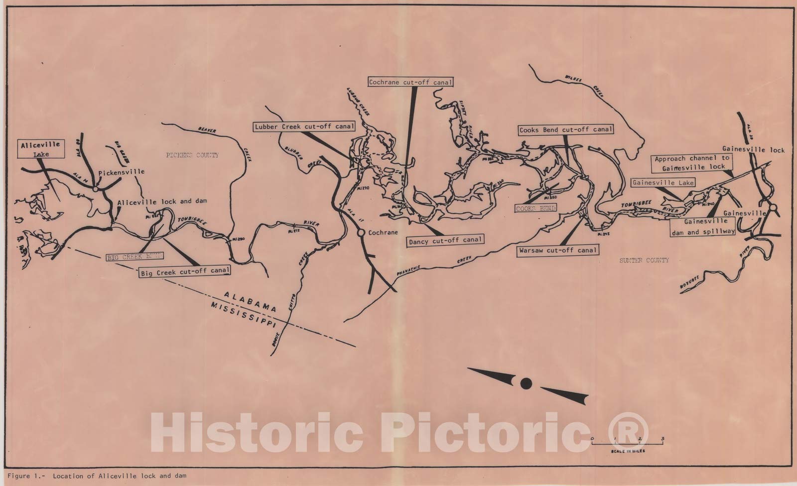 Cochrane River Map