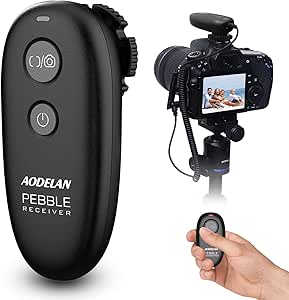 Amazon.com: Aodelan Wireless Remote Shutter Release for Nikon D850, D810, D750, D5600, D3300 ...