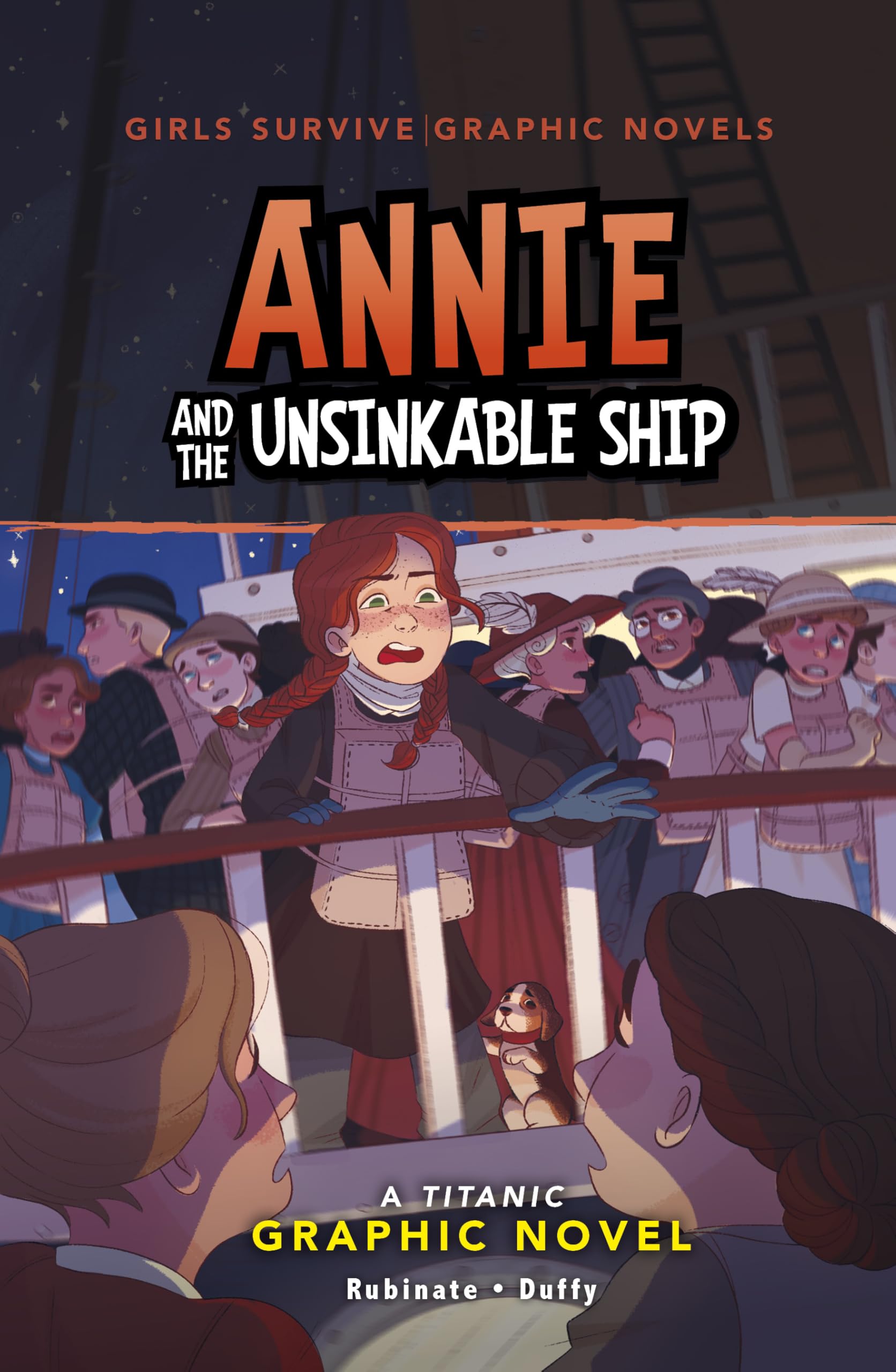 Annie and the Unsinkable Ship: A Titanic Graphic Novel (Girls Survive ...