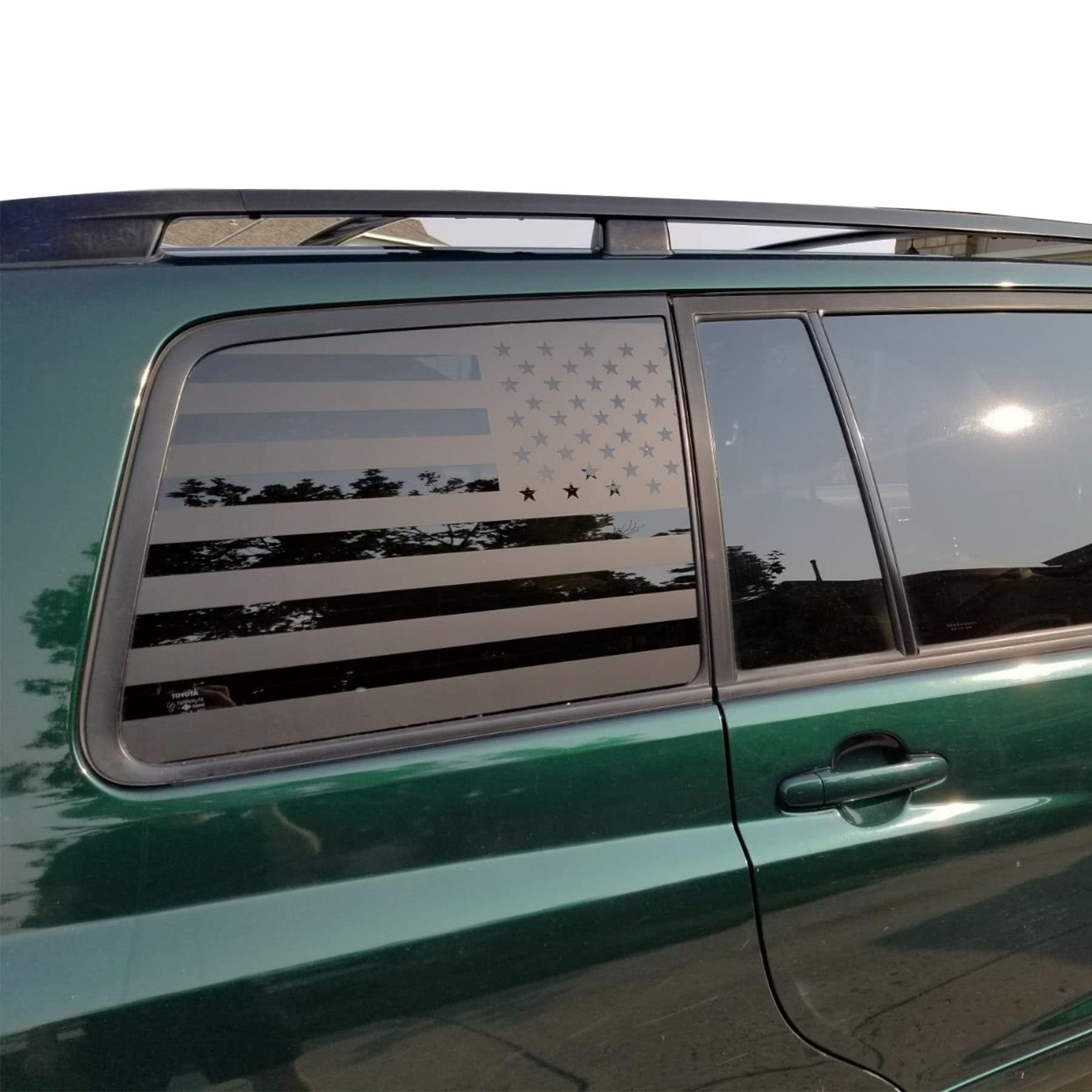 Zxiaochun 1Pair American Flag Window Decals for Car SUV Trucks ...