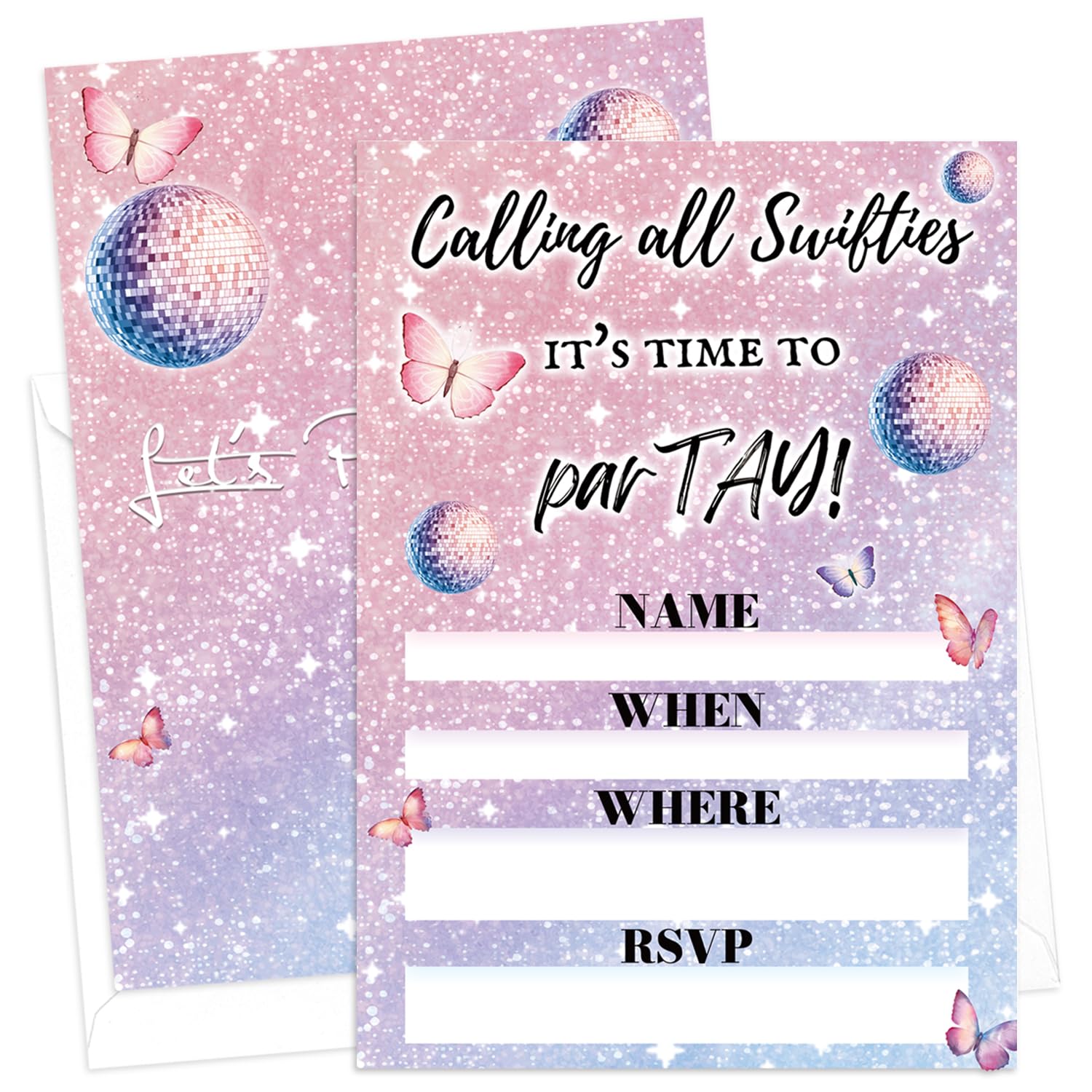 Amazon.com : 20 Set Singer Party Invitations Party Invites Birthday ...