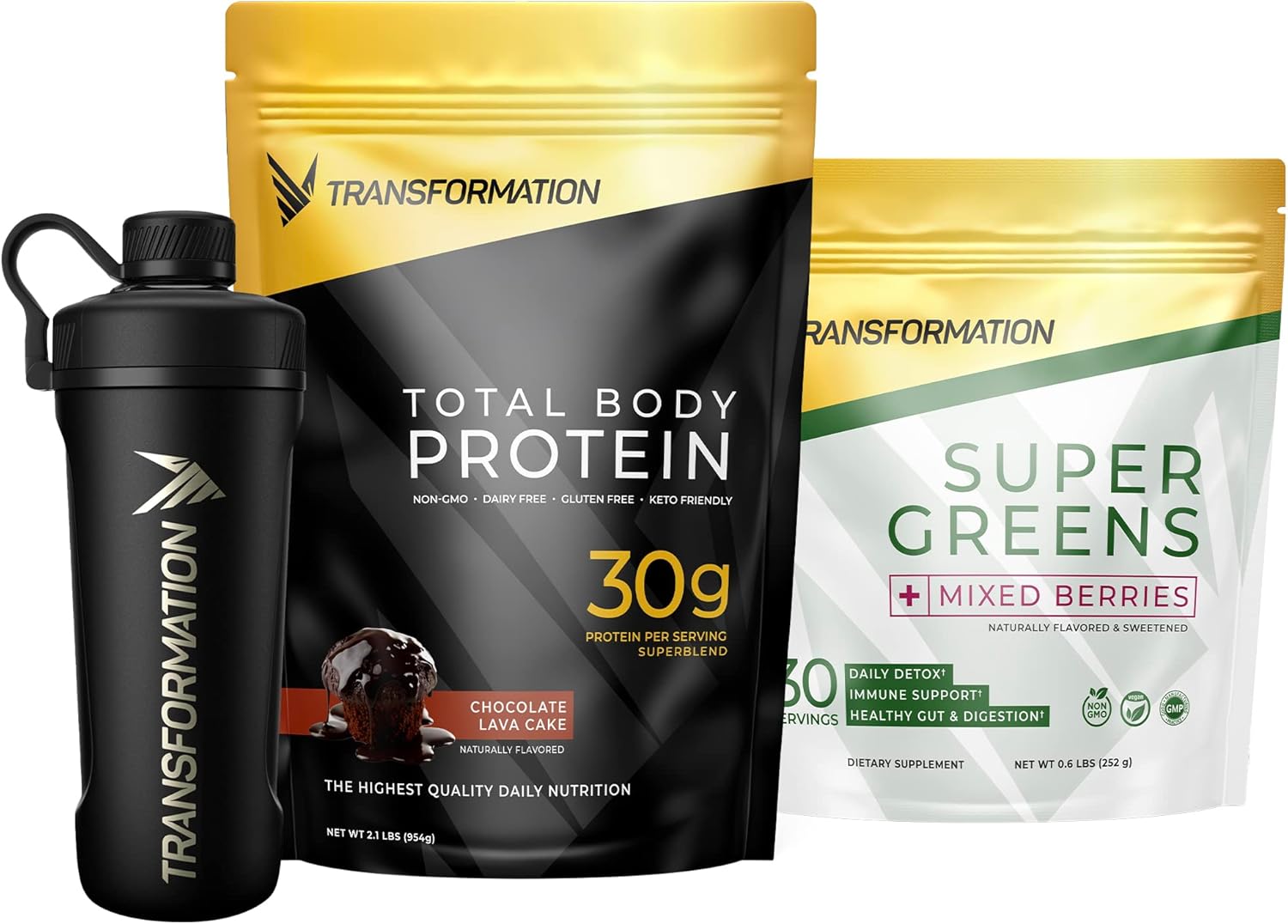 Amazon.com: SPR BODY Transformation Chocolate Protein Powder, Super ...