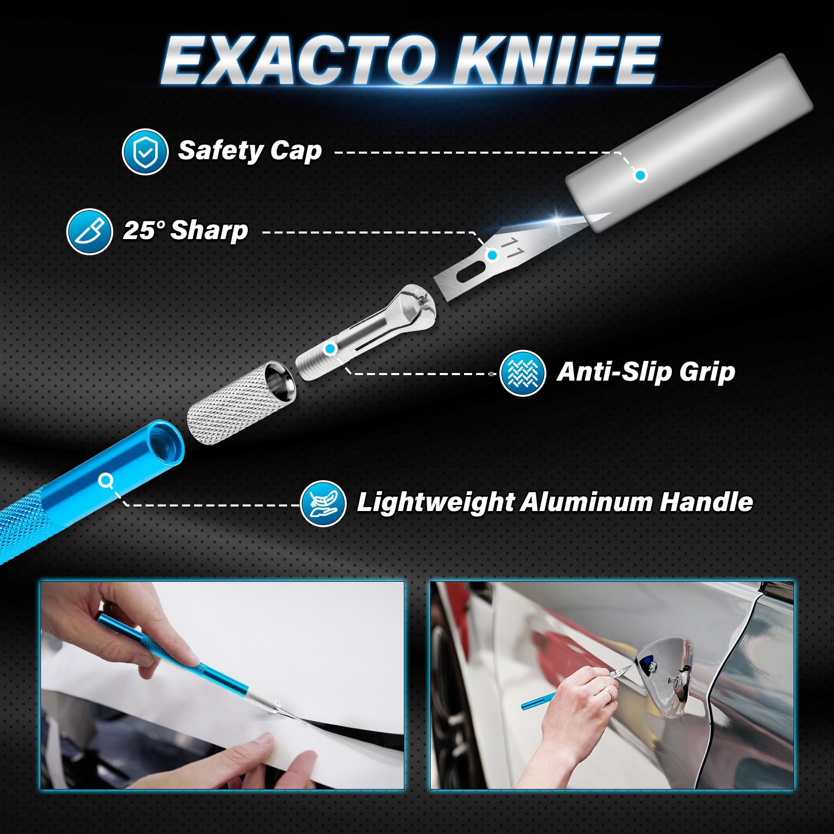 Snapklik.com : DIYSELF Window Tint Kit, 20 Pack Window Tint Tools ...