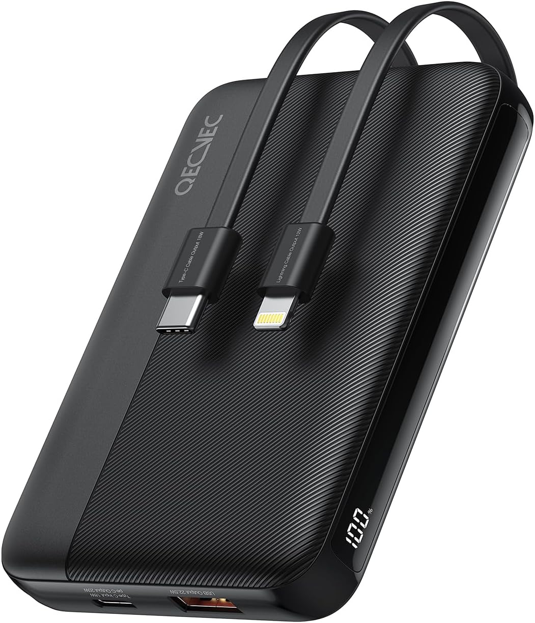 Charmast 20W PD Mini Power Bank 10400mAh, Mini Portable Charger USB C ...