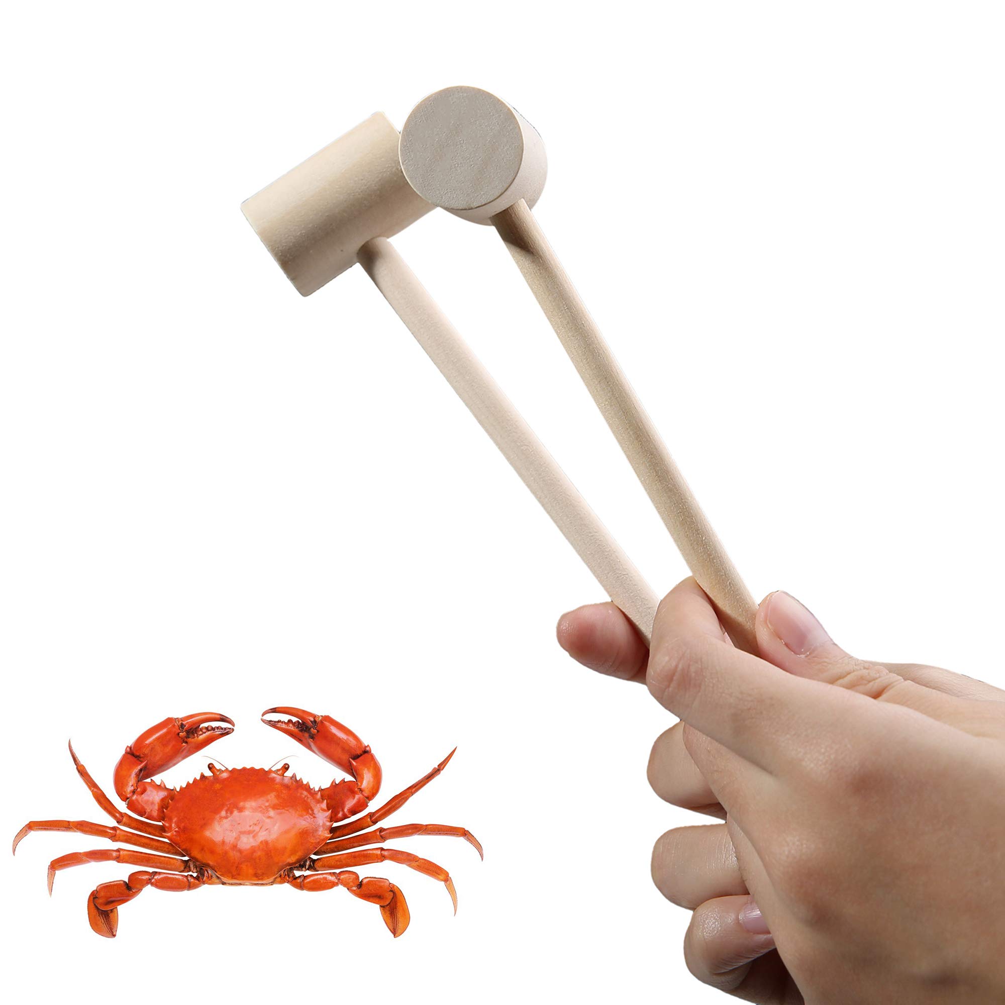 Snapklik.com : 36 Pieces Wooden Hammers, Cute Mini Hammers For Crafts ...