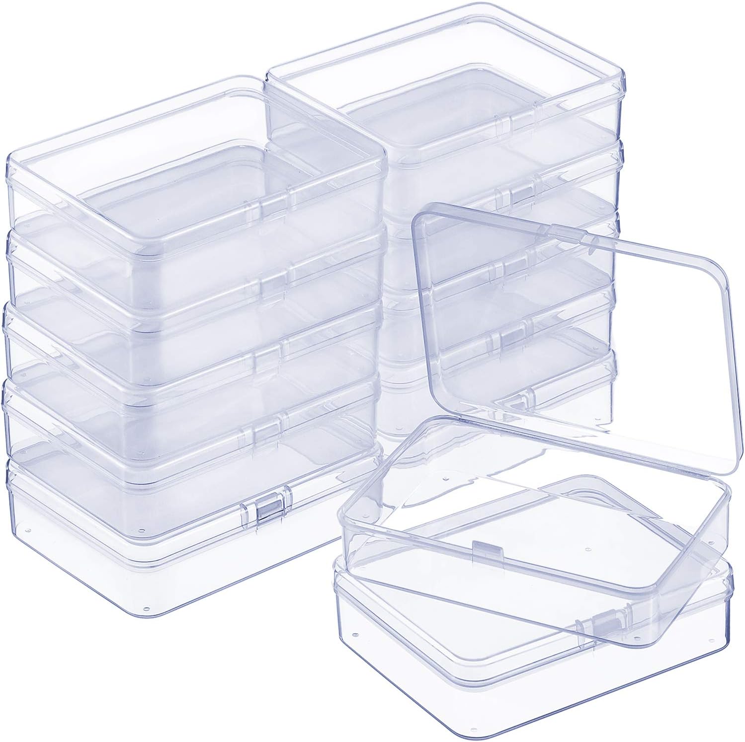 Amazon.com: Qeirudu 24 Pcs Small Plastic Containers with Lids - Mini ...