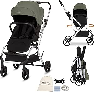 OCTA 360° Rotate Seat Reversible Lightweight Stroller,Compact Travel ...