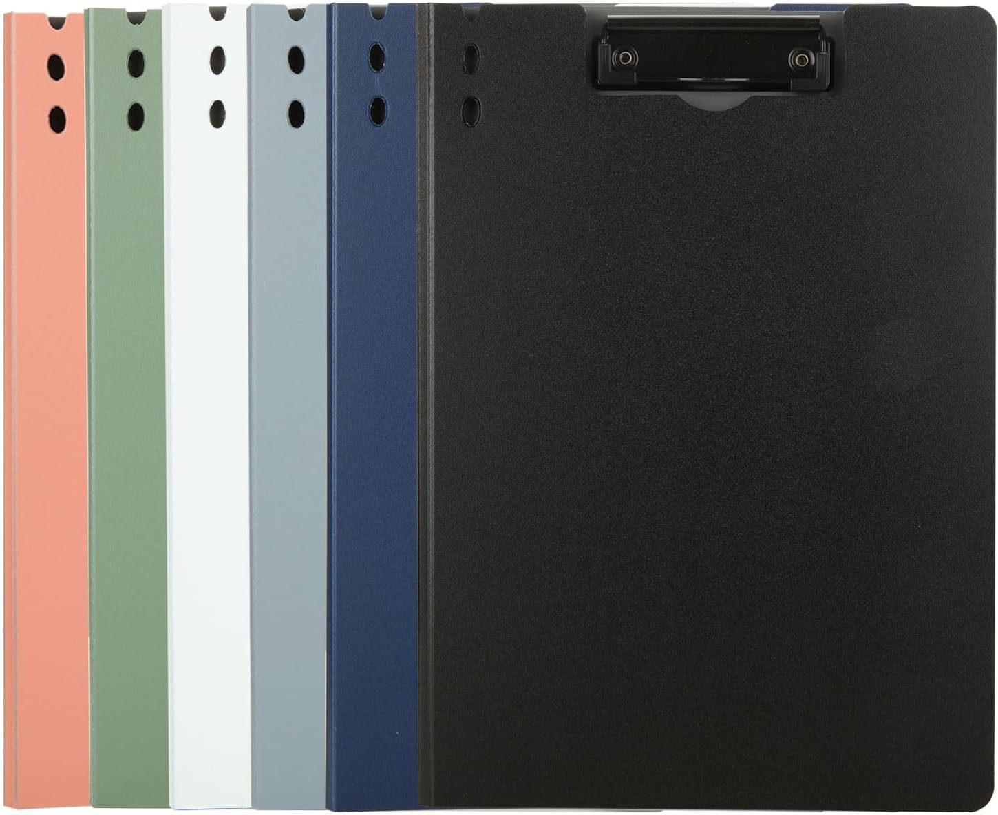 WOPPLXY Set of 6 A4 Clipboards Folder - Clip Boards A4 with Cover ...