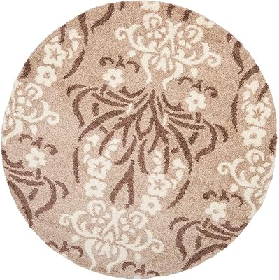 Amazon.com: Wonnitar Washable 5 ft Round Rug,Modern Abstract Bedroom ...