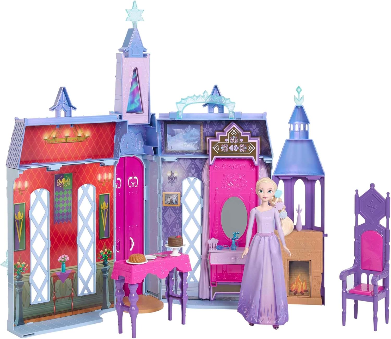 Brandclub - Mattel Disney Frozen Doll House, Arendelle Castle Featuring ...