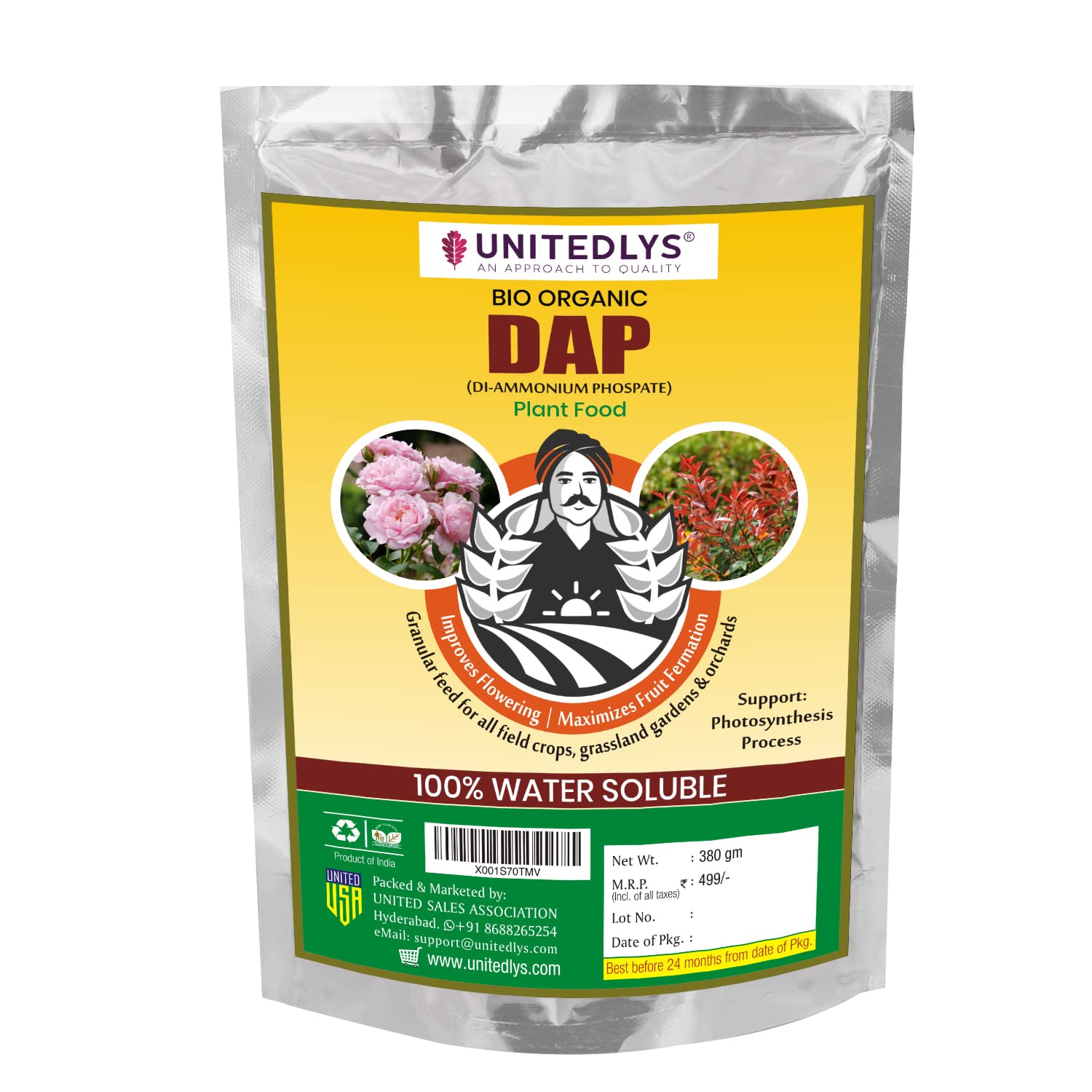 Unitedlys Bio Organic DAP Plant Food |Plant Nutrient and Plant Booster ...