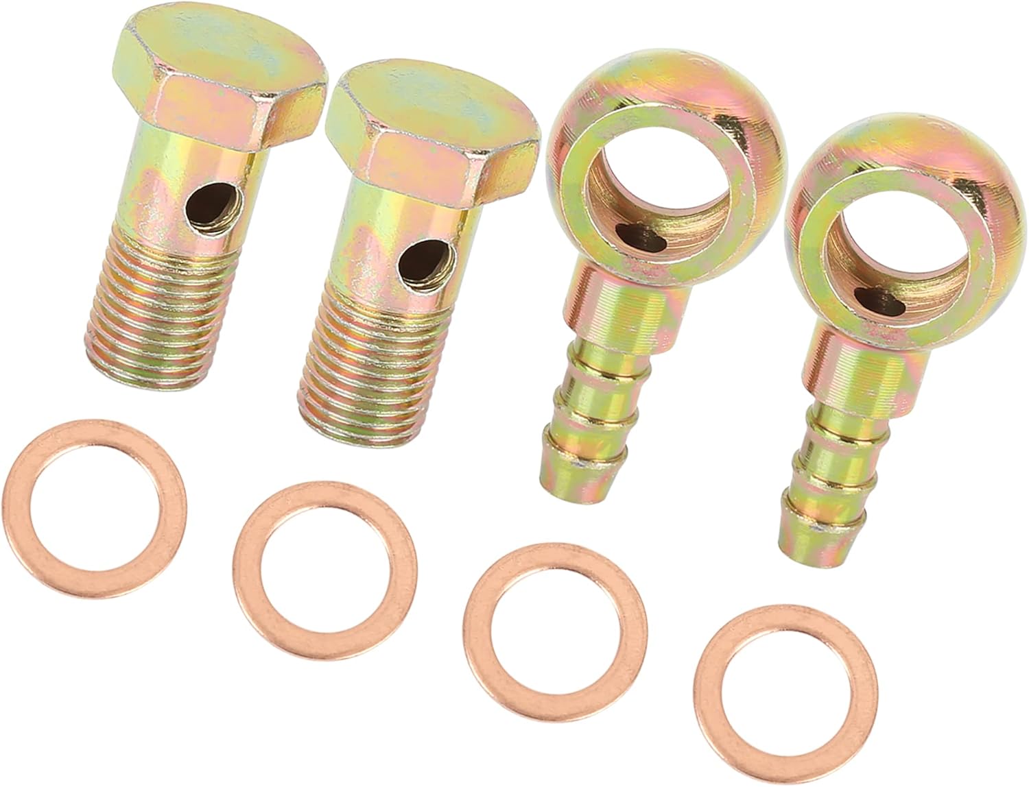 ACROPIX Universal 12mm Diameter Banjo Hose Barb Bolt Fittings Banjo ...