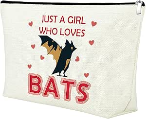 Amazon.com: Mxrymvu Funny Bat Gifts Bat Themed Gifts for Women Makeup ...